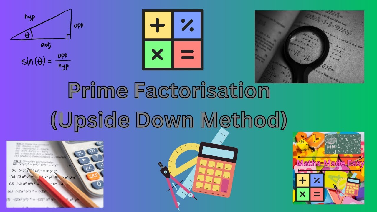 Prime Factorisation (Upside Down Method) - YouTube