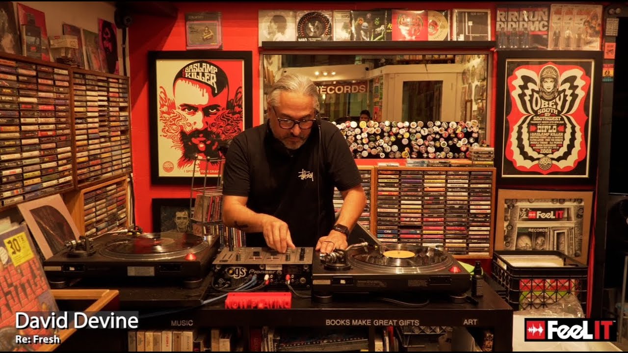 Melodic, Organic House | All Vinyl Mix | David Devine | FeeLIT Records, San Diego, CA # ...