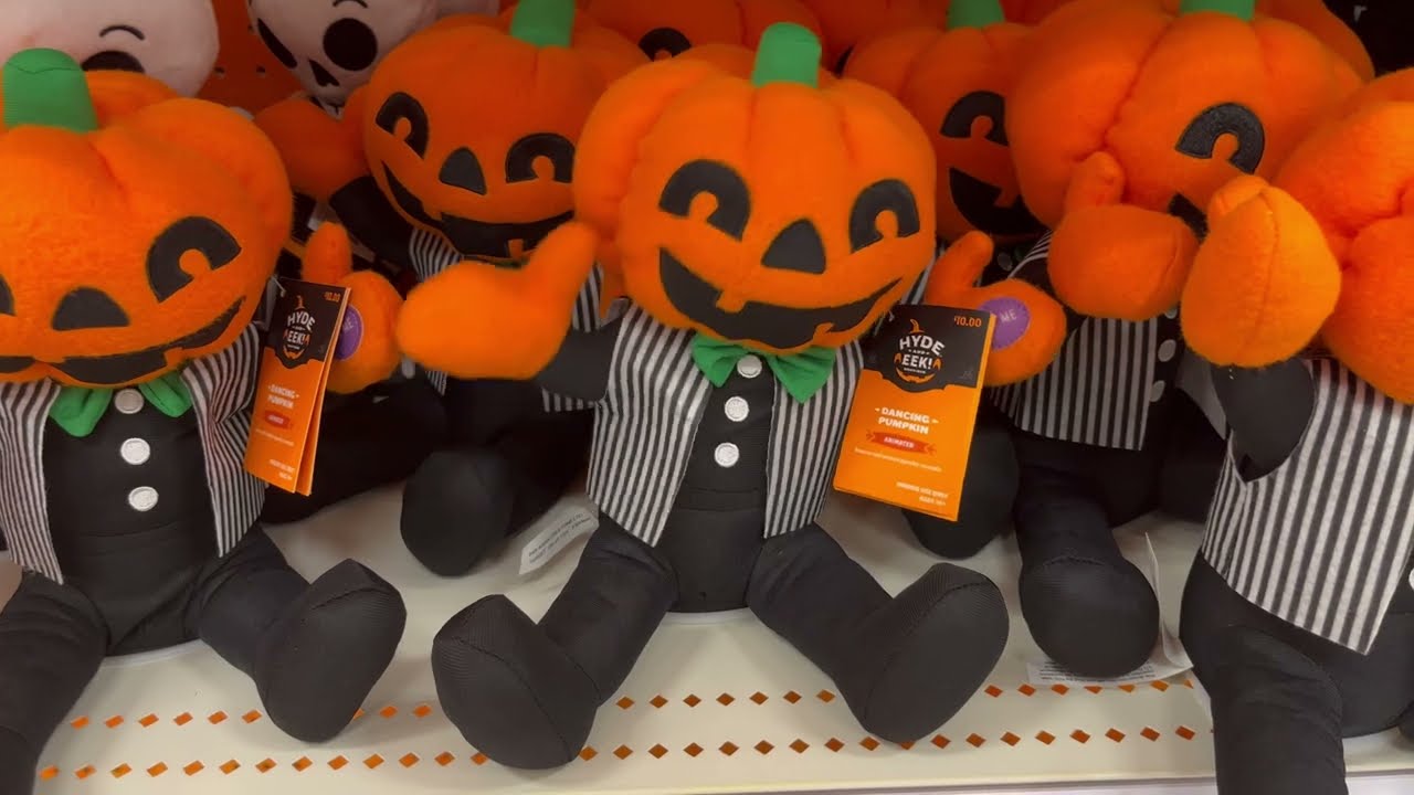 Target Hyde and Eek 2022: Dancing Plush Pumpkin - YouTube