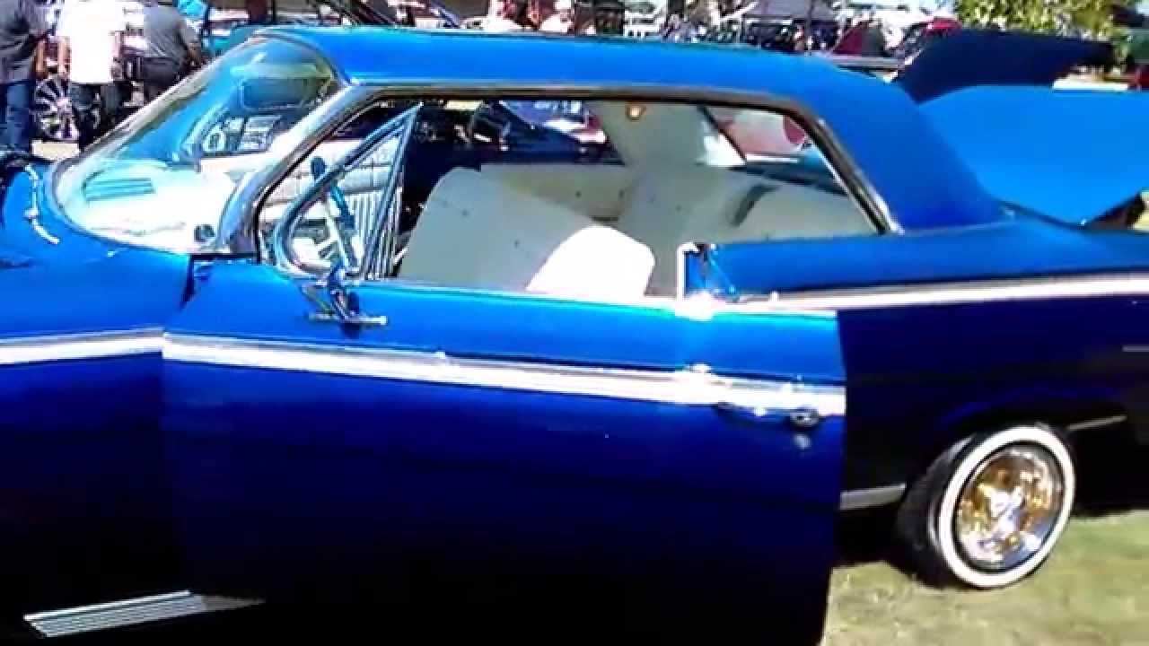 1963 Chevy Impalas Lowrider Stockton Impala's Magazine Car Show - YouTube