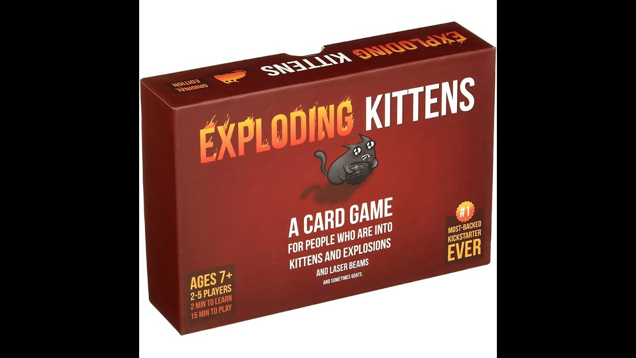 Exploding Kittens | Unboxing | What's In The Box | LeMonde@Start Boardgames - YouTube