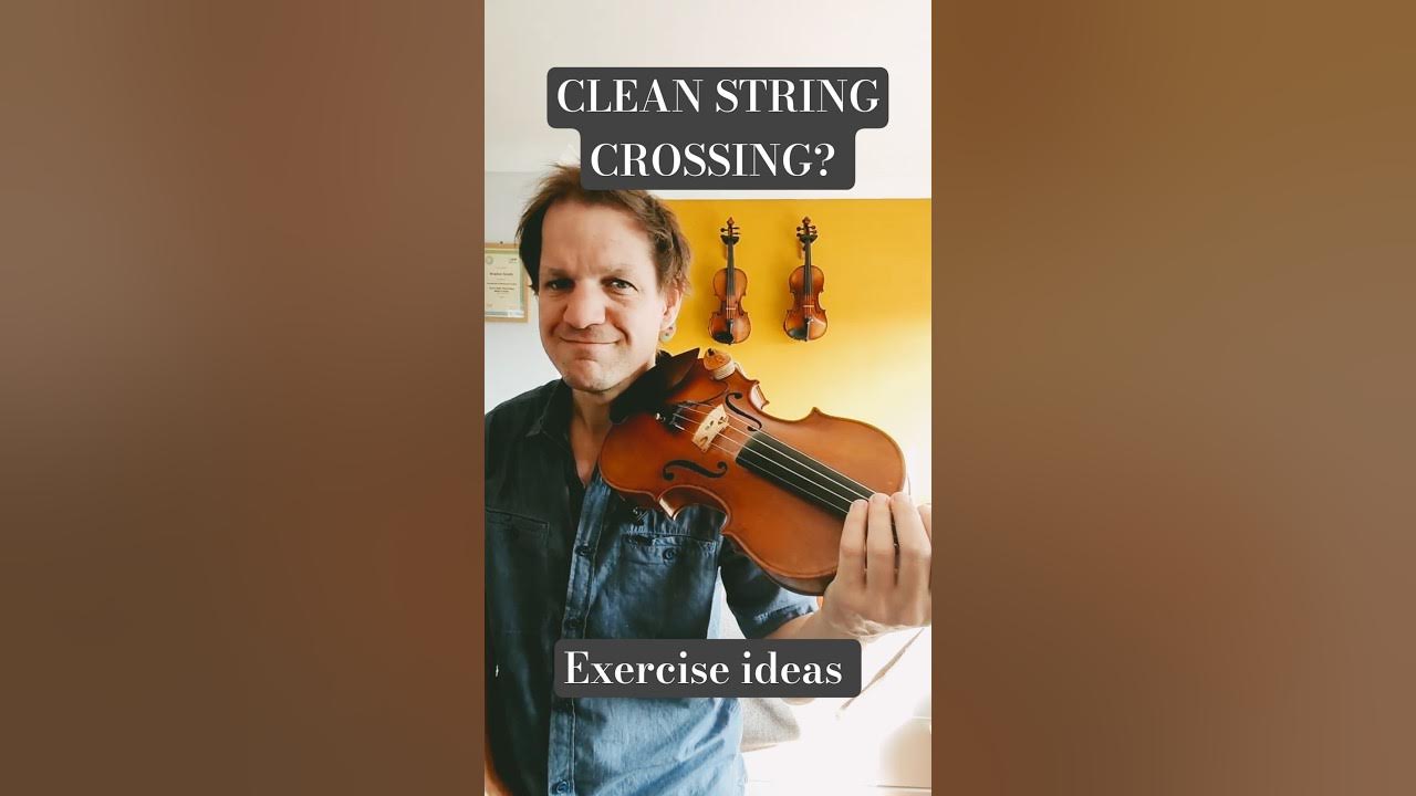 Simple but effective string crossing exercise #fiddle #bowing # ...