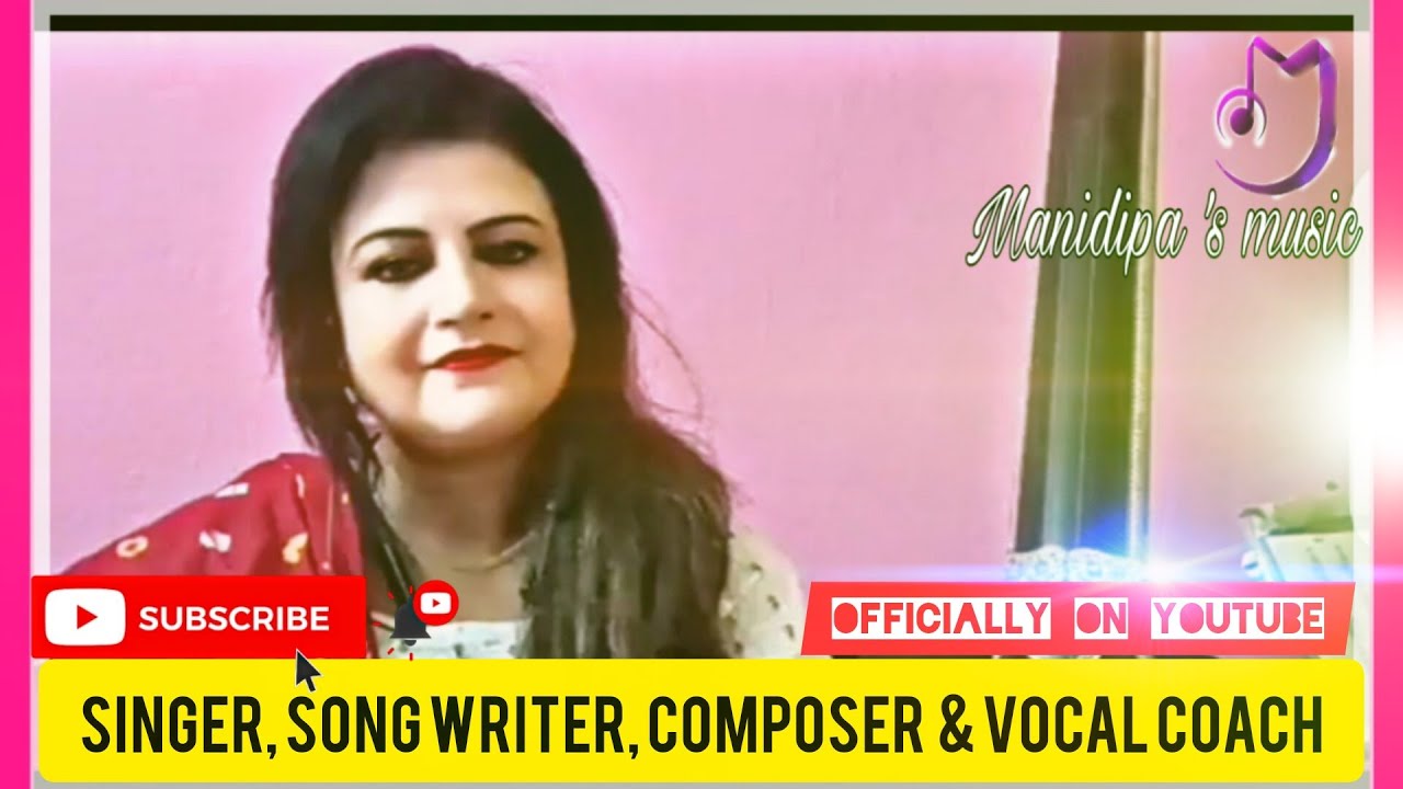 Manidipa -Officially on YouTube | Introduction video | Indian Singer ...