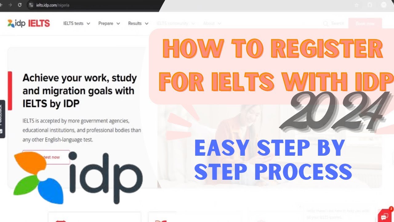 HOW TO REGISTER FOR IELTS WITH IDP IN 2024 | Book IELTS with IDP by ...