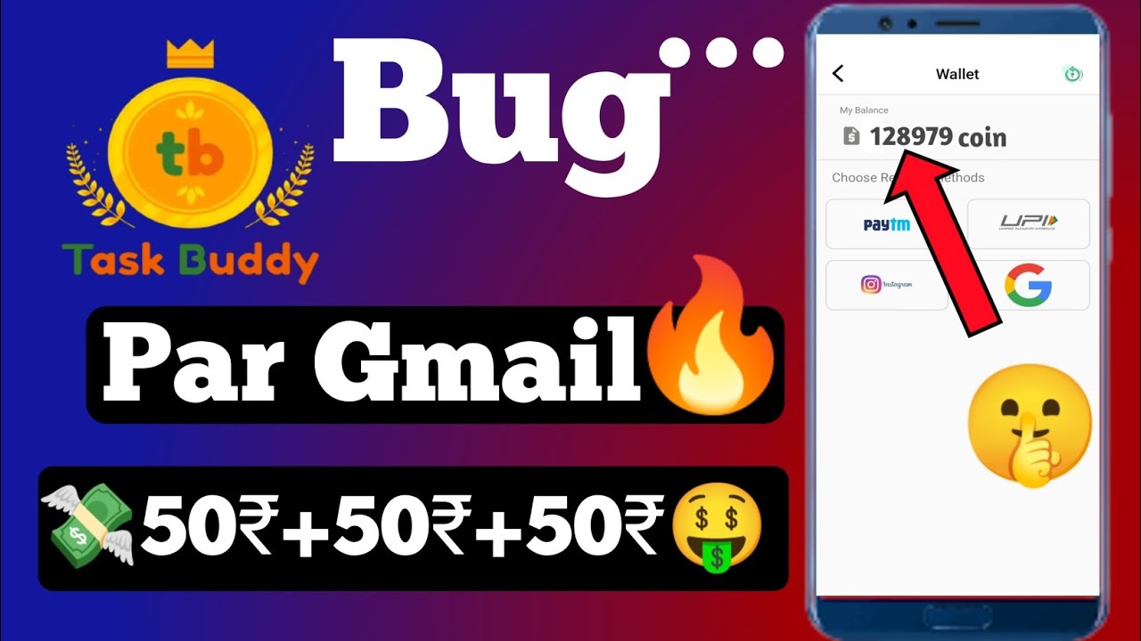 New Earning App Today | Task Buddy App Unlimited Trick | Task Buddy App Script - YouTube