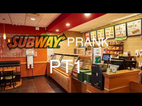 FAKE SUBWAY EMPLOYEE PRANK PT1 - YouTube
