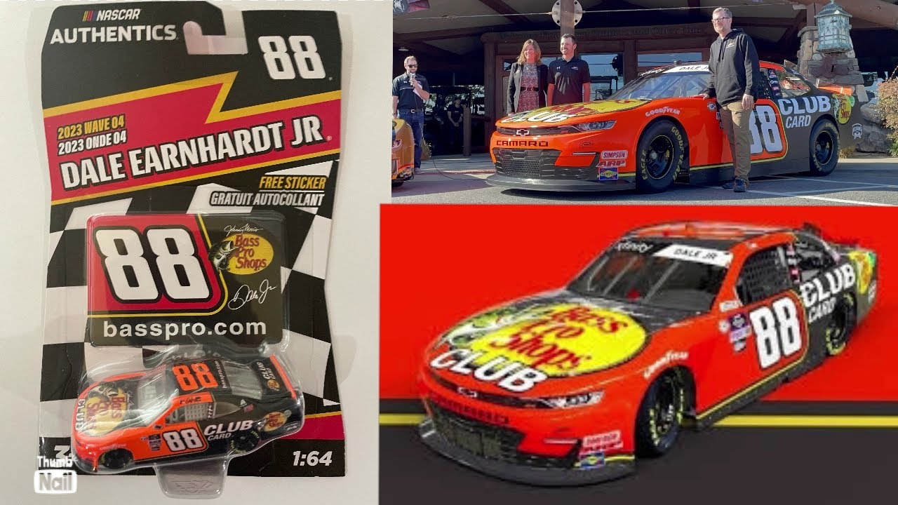 Diecast Unboxing Ep 328 Dale Jr Bass Pro Shops Car - YouTube
