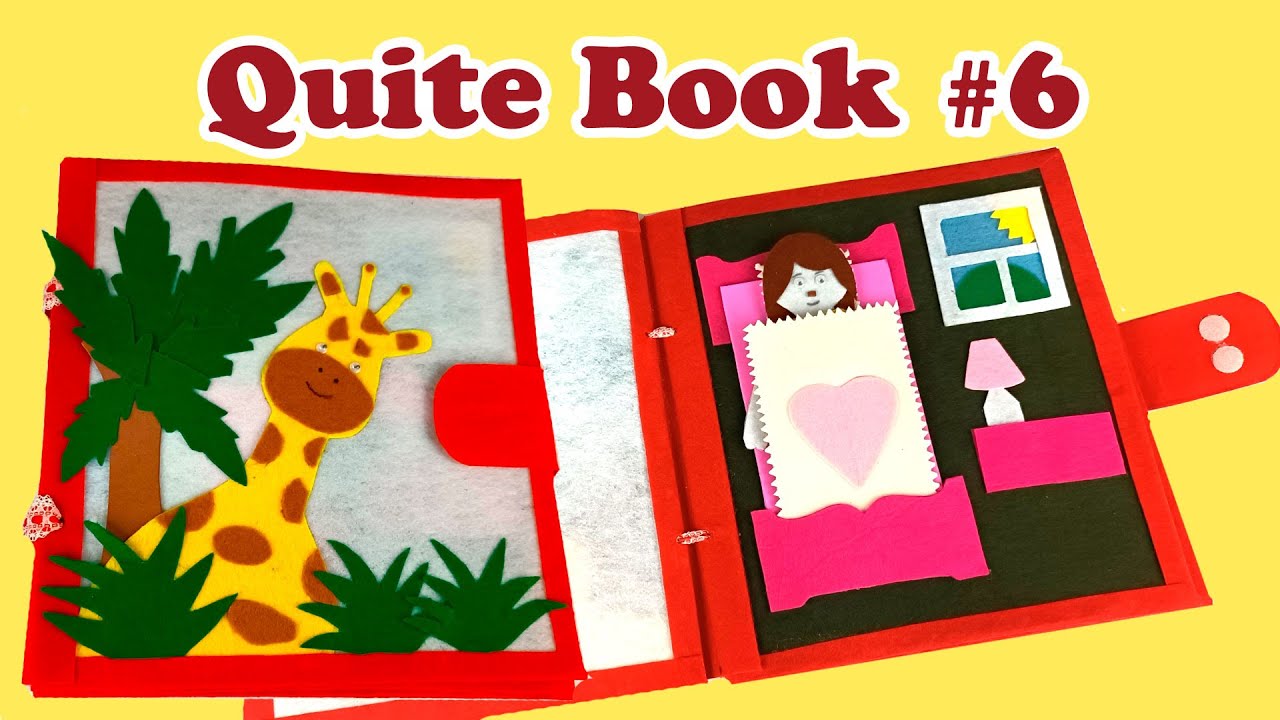 Quiet Book #6: "My First Book" - Kidosphere - YouTube