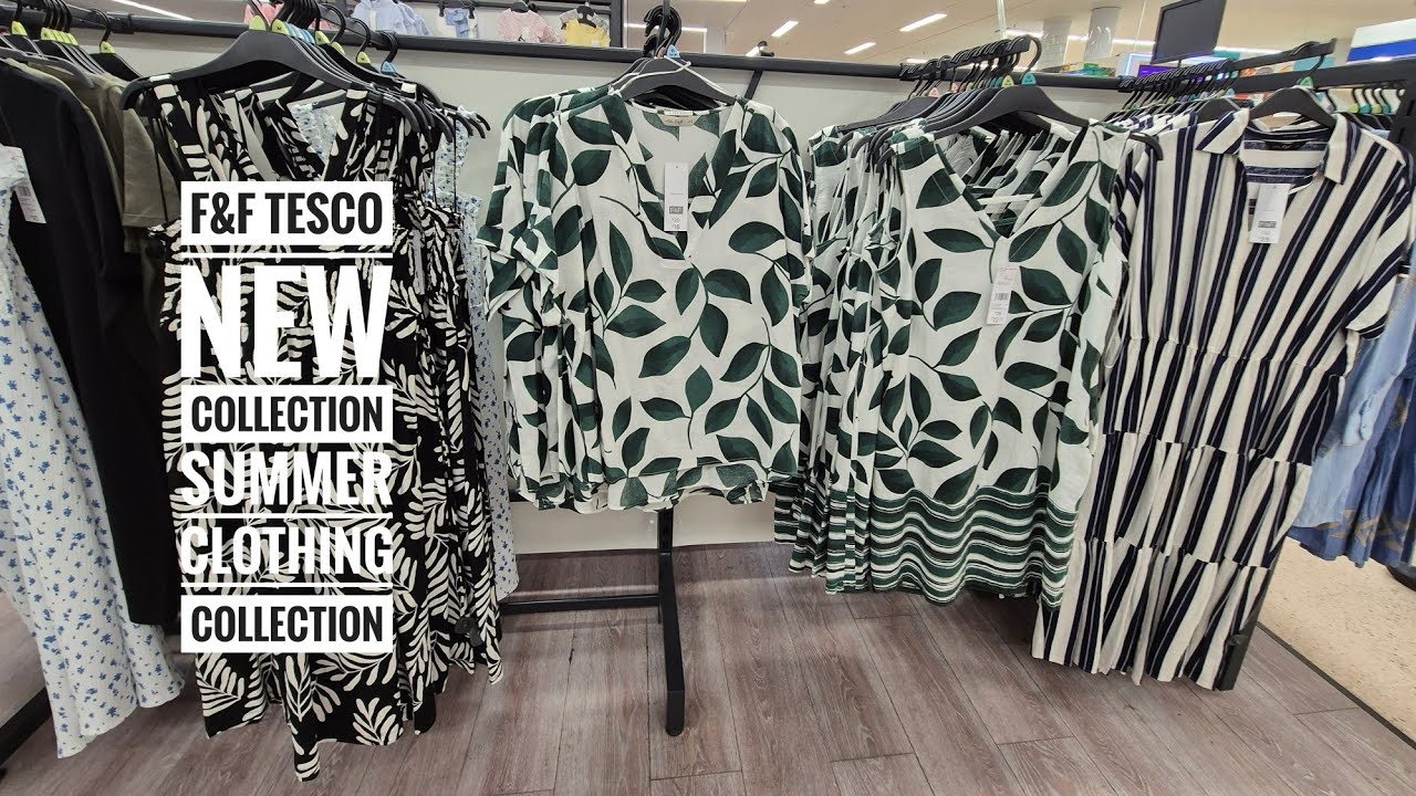 F&F Women's Trending Summer Fashion Outfit Clothing Collection Tesco ...