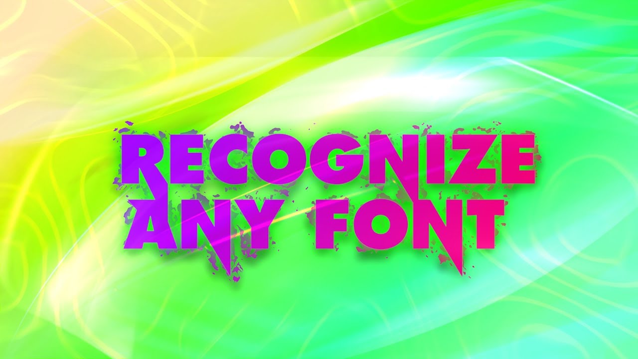 HOW TO RECOGNIZE ANY FONT ON ANDROID - YouTube