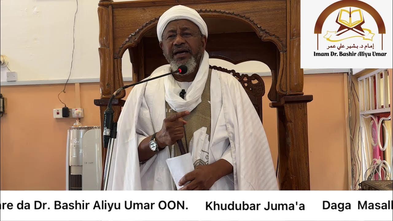 Live streaming of Dr Bashir Aliyu Umar OON - YouTube