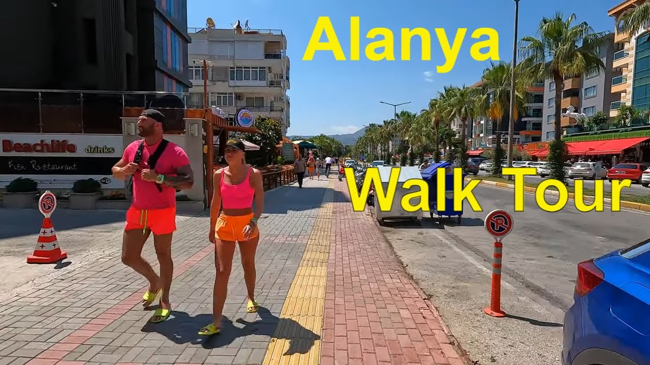4K 🇹🇷 Alanya Walking Tour | Street Walking Tour Turkey 🌴 - YouTube