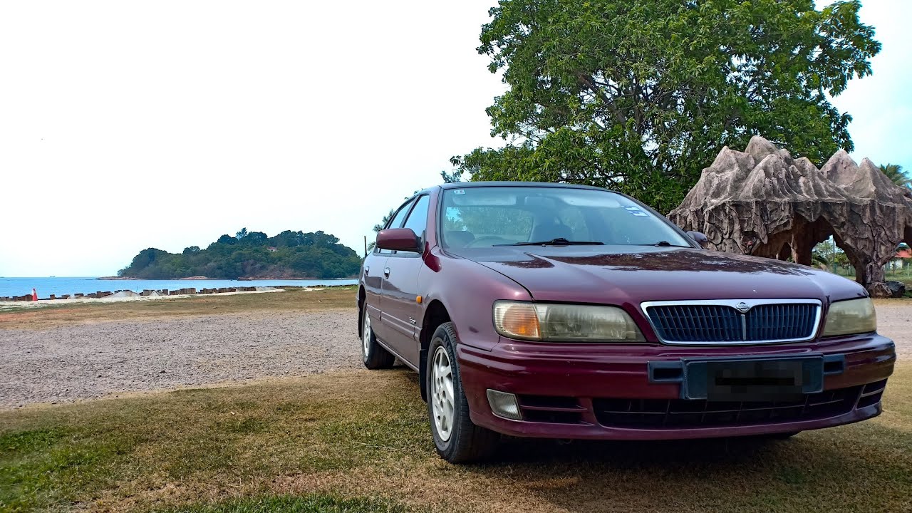 1997 Nissan Maxima QX/Cefiro V6 A32 exterior full in depth walk around ...