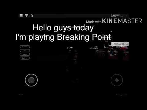 Playing Breaking Point! (Roblox) - YouTube