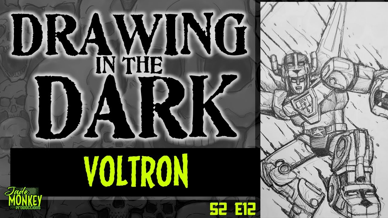 Drawing Classic Voltron - YouTube