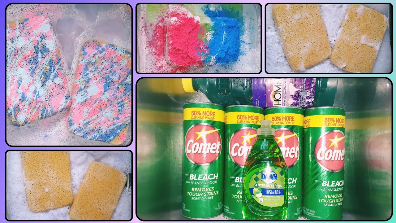 New Paste! 6 Comet + Dawn Dish Soap + Homeline Lavender & PINE Fabuloso ...