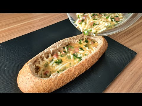 Hızlı ve Lezzetli Kahvaltılık Arayanlar için | Kahvaltılık ekmek dolması