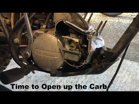 Rebuilding the Carburetor on the 1974 Kawasaki KS125