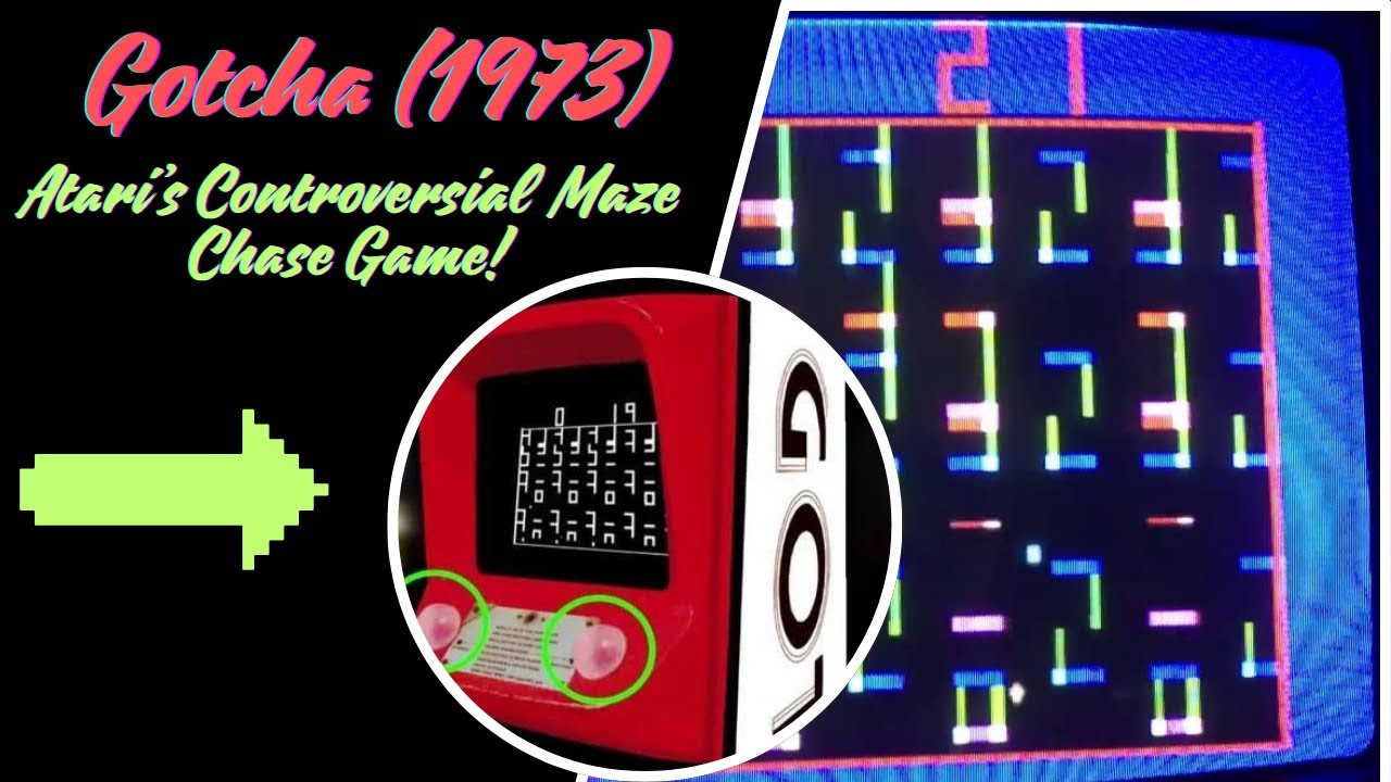 Gotcha (1973) – Atari’s Controversial Maze Chase Game! - YouTube