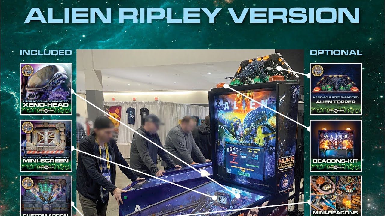 Alien Ripley Edition trailer from Pinball Brothers - YouTube