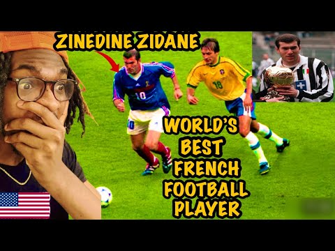 ZINEDINE ZIDANE Was UNMATCHED | AMERICAN Reacts To “Zinedine Zidane - When Football Becomes Art“