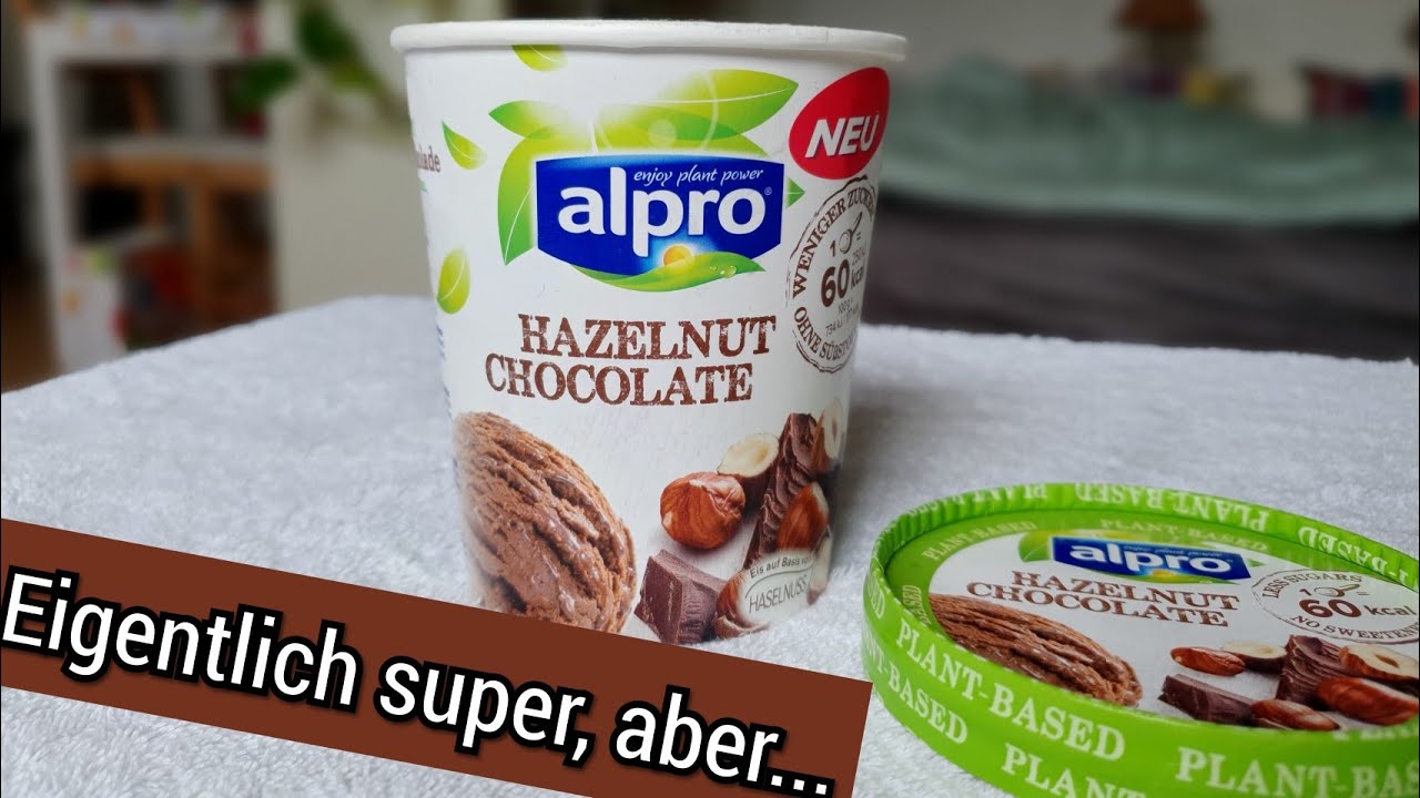 alpro Eis Hazelnut Chocolate im Test | gutes veganes Schokoeis ...