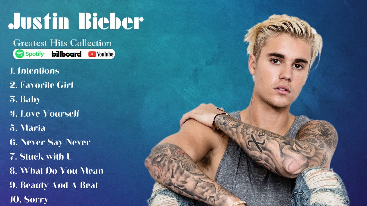 Justin Bieber Top 20 Hits Playlist Of All Time - YouTube