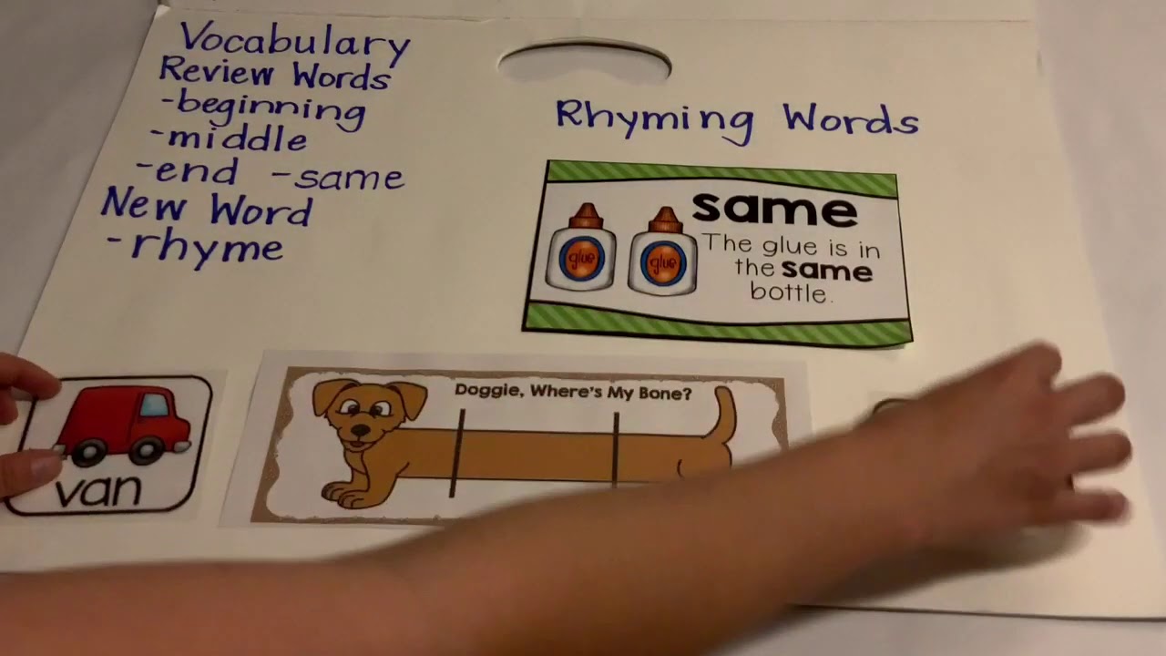 Rhyming Lesson 1 - YouTube