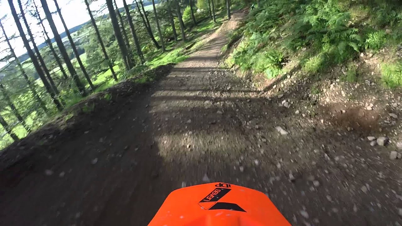 Ae forest downhill drop off - YouTube