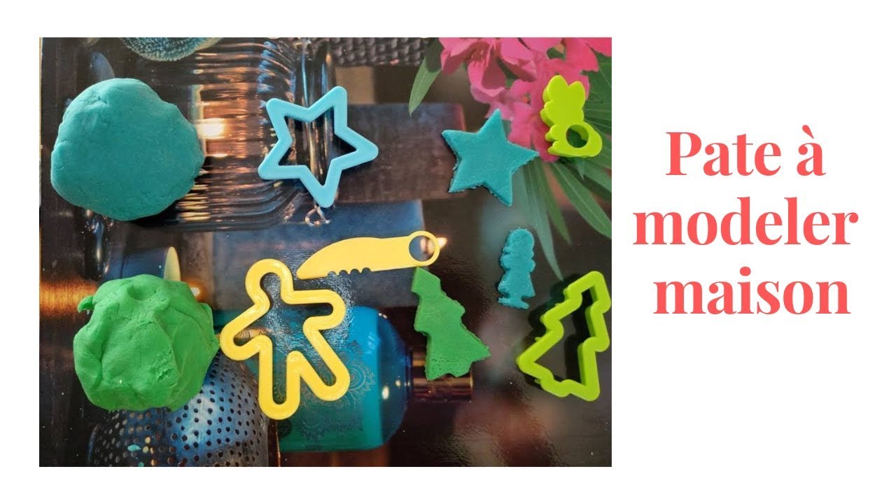 DIY: pate a modeler maison - 100% naturel - YouTube