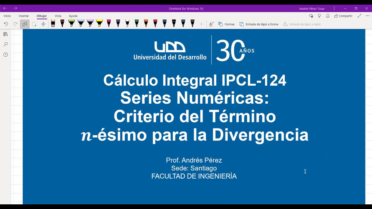 Cálculo Integral: Término n-ésimo - YouTube