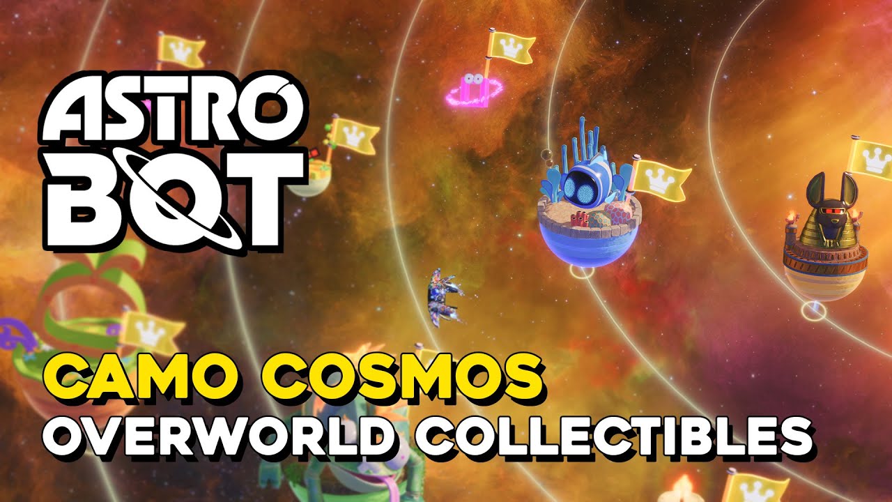 Astro Bot Camo Cosmos All Hidden Overworld Collectible Locations (All Bots & Puzzle Pieces ...