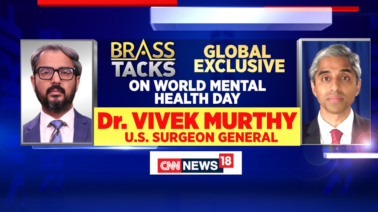 World Mental Health Day | US Surgeon General Dr Vivek Murthy On ...