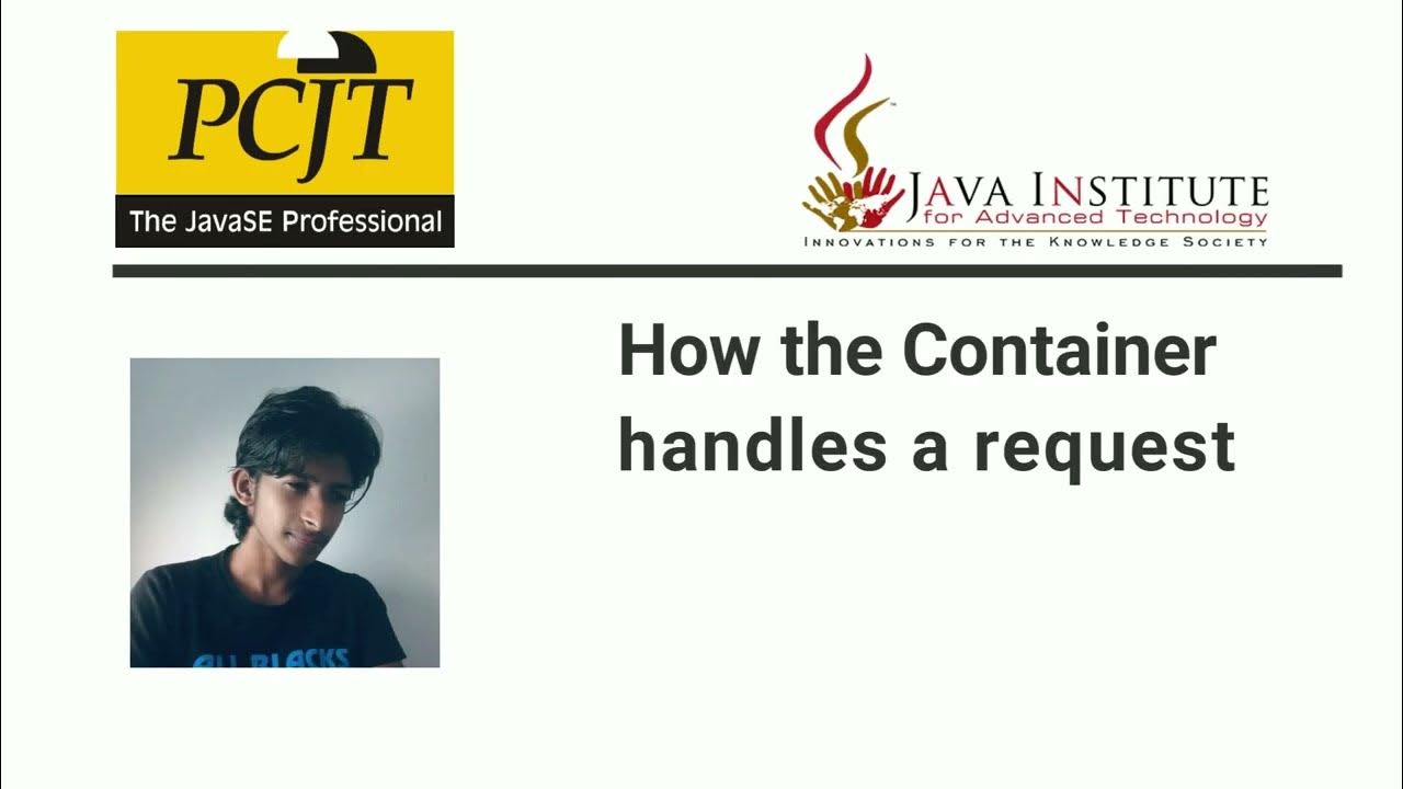 How the Container handles a request - YouTube