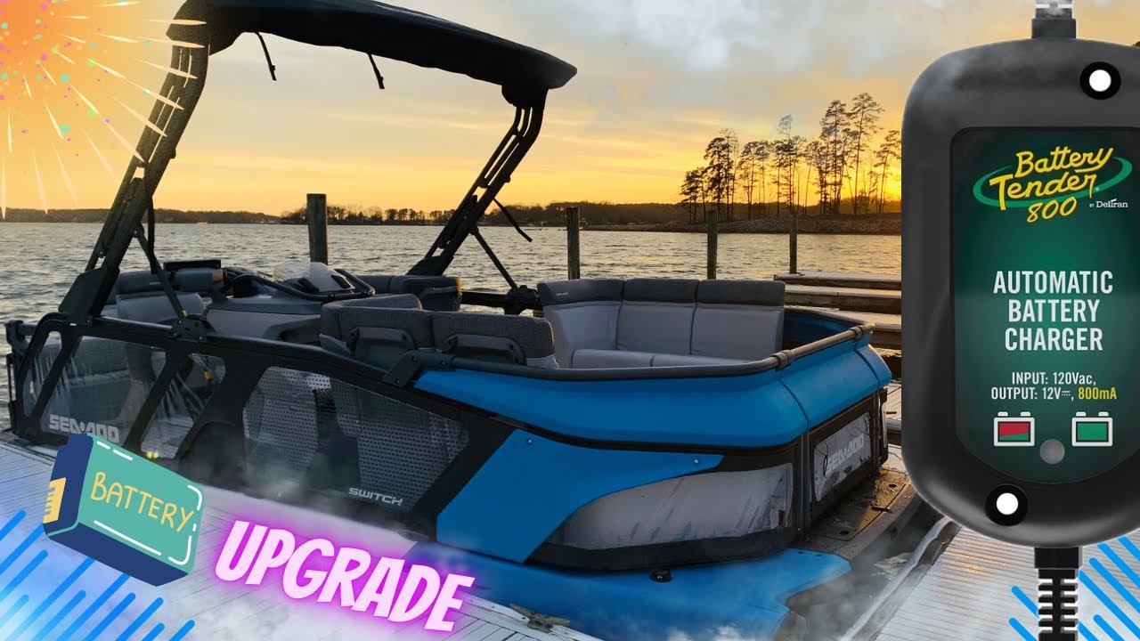 Seadoo Switch: How to install a battery tender - YouTube