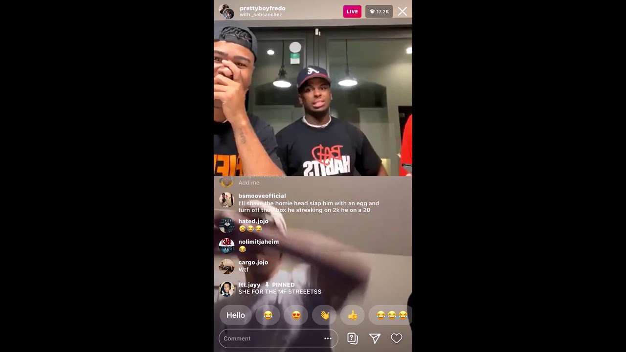 PRETTYBOYFREDO'S CRAZY LIVE KID DANCES FOR MONEY AND GUY SLAPS HIS ...