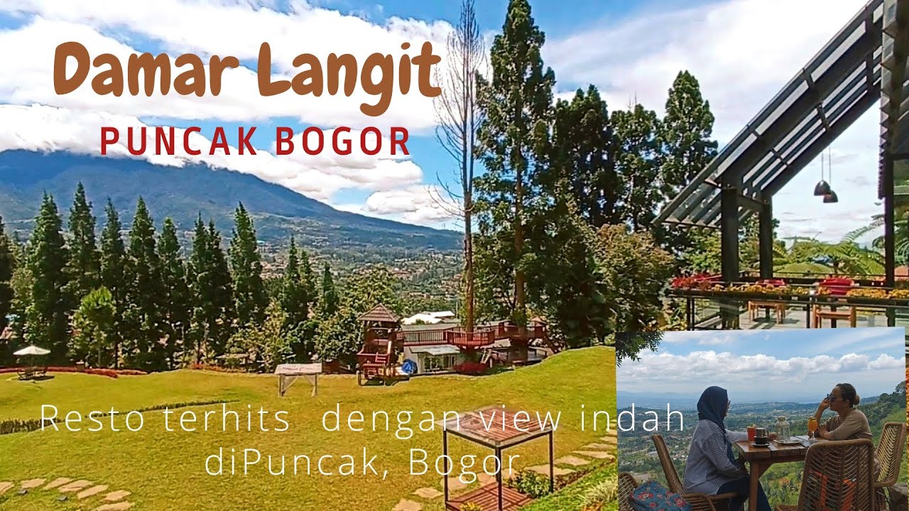 Damar Langit Puncak Bogor Resto | Resto terhits dengan view indah dan ...
