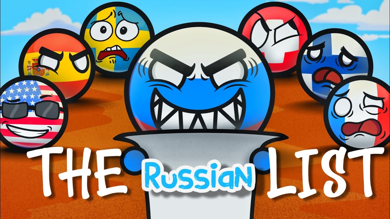 Russia's List Of Bad Balls | Countryballs | OG by @PolandballOfficialYT ...