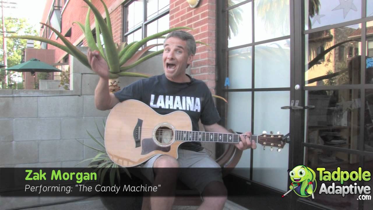 Tadpole Adaptive: Zak Morgan performing "The Candy Machine" - YouTube