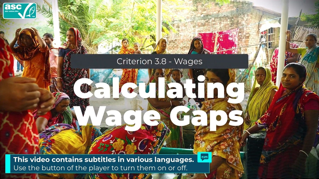 ASC Farm Standard: Calculating Wage Gaps - YouTube