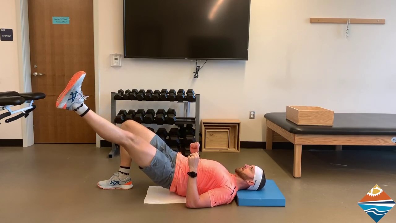 Bridge SLR + Hip Abduction | Strength for Runners - YouTube