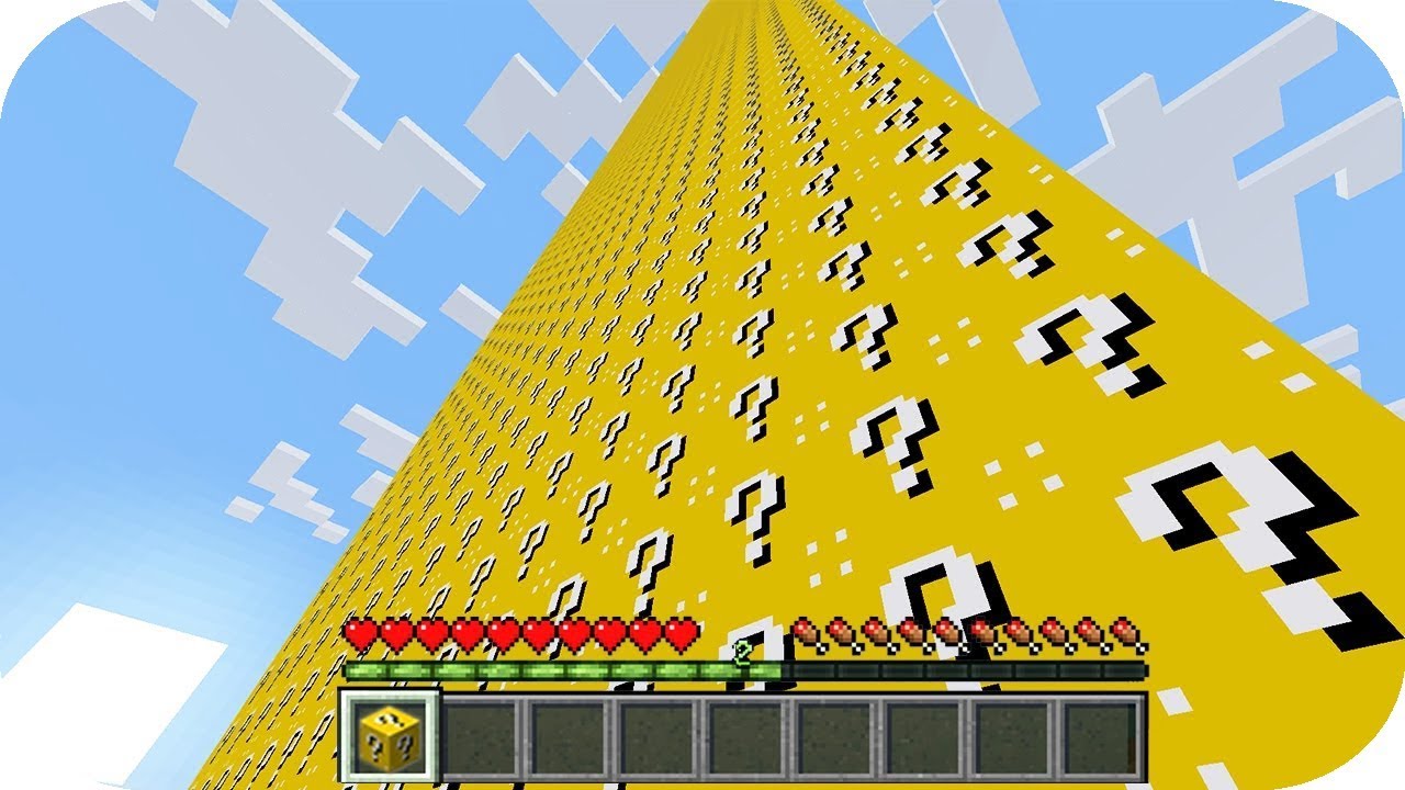 NOOB VS PILAR GIGANTE 10000 LUCKY BLOCK MINECRAFT TROLL + ROLEPLAY ...