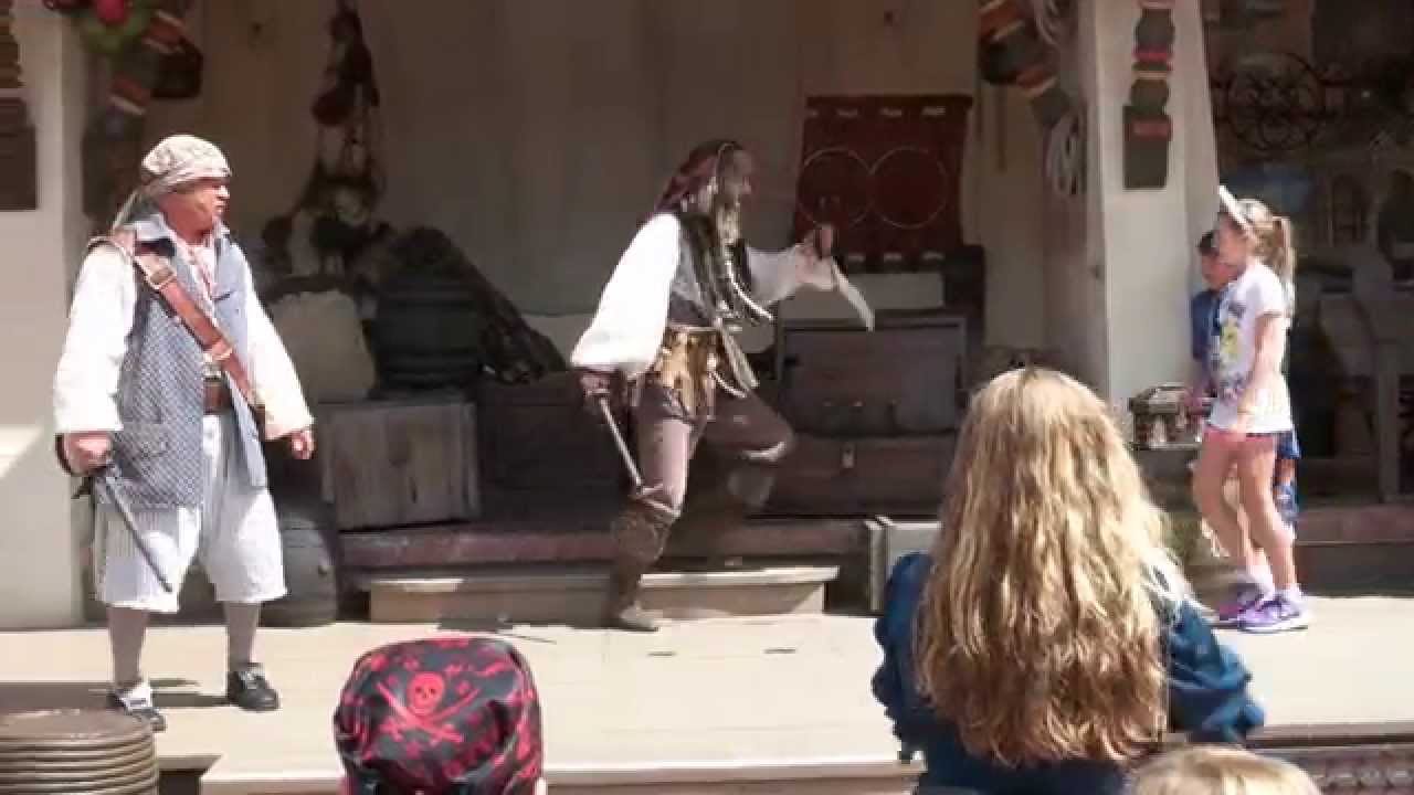 Disney World 4K UHD - Captain Jack Sparrow's Pirate Tutorial show ...