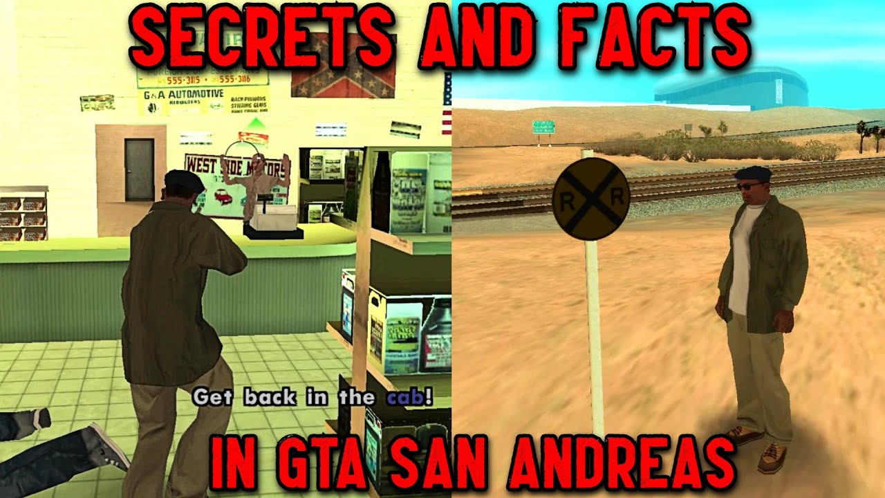 GTA San Andreas Secrets And Facts - YouTube