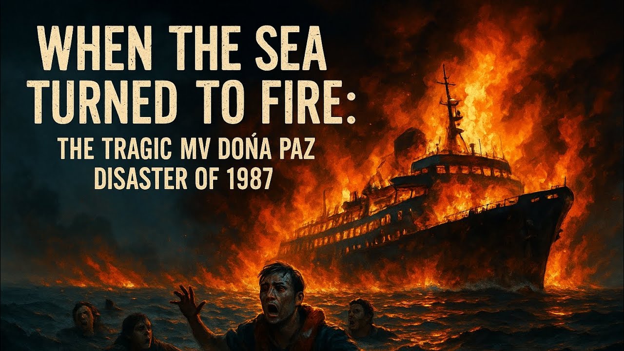 When the Sea Turned to Fire: The Tragic MV Doña Paz Disaster of 1987 ...