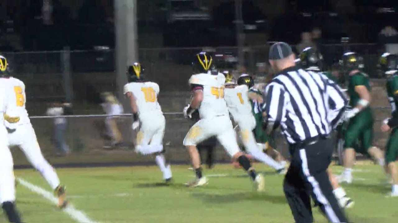Barron football loses playoff opener at Wittenberg-Birnamwood - YouTube