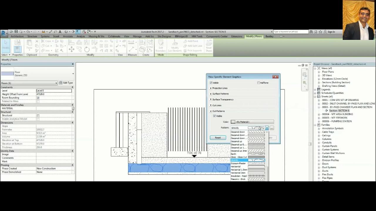 Create Custom Fill Pattern in Revit - YouTube