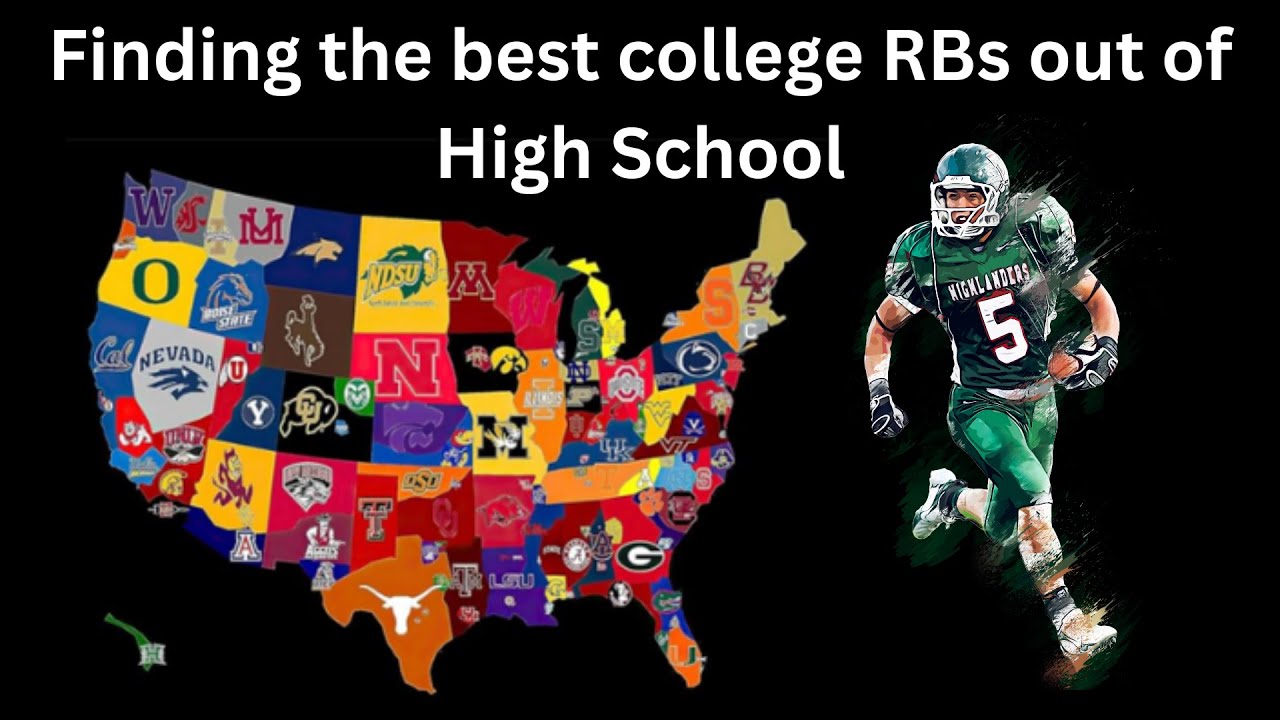 Finding the best C2C RBs out of High School - YouTube