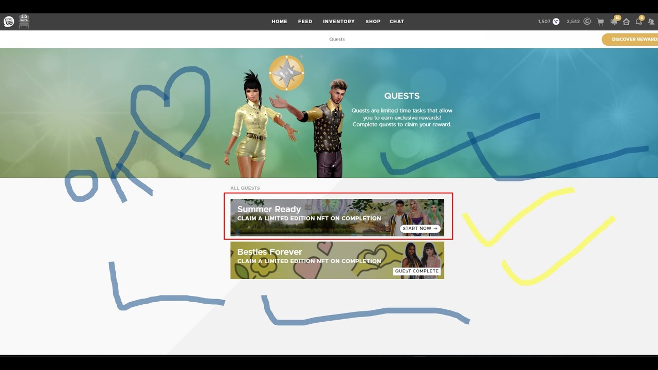 IMVU Summer Ready Quests Complete Tricks || Earn 300 Promo Credit Free || Mirzya AI - YouTube