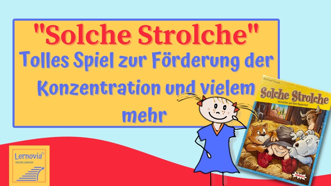 Solche Strolche - Tolles Spiel zur Förderung von Konzentration ...